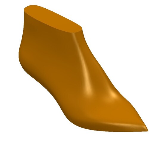 Digital 3d Model of the Woman Shoe Last High Heel Sandal Court - Etsy