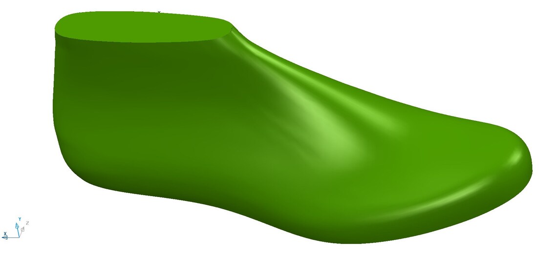 Digital 3d Models Range Athletic Shoe Last All Sizes (17 Sizes) - Etsy