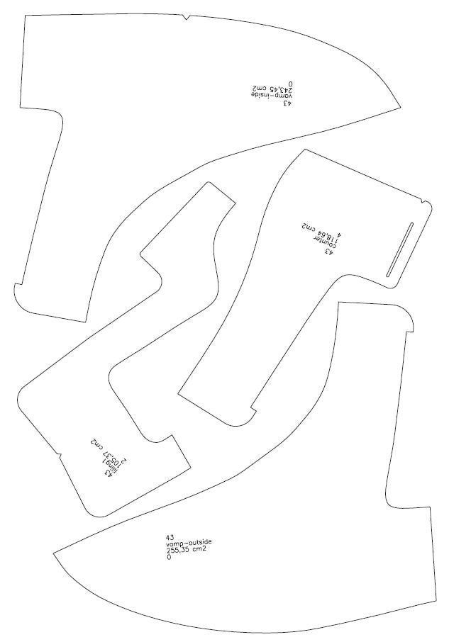 Digital 2d Pattern PDF Chelsea Boots Men - Etsy