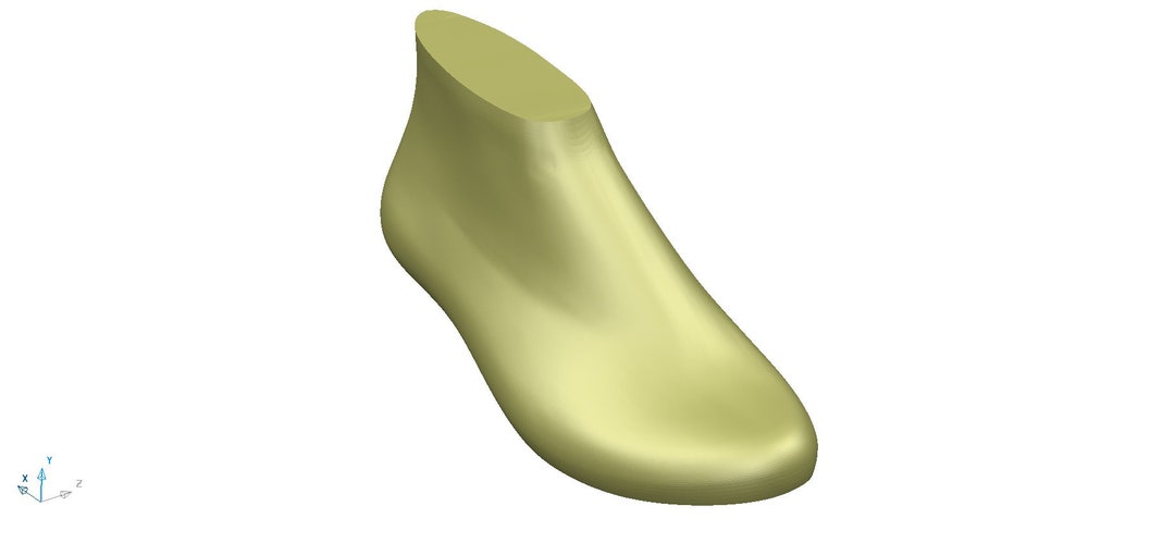 Personal Digital 3d Model Women Shoe Last Comfort Boots Shoes Sneakers ...