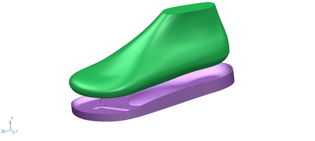 Digital 3d Project Ergonomic Shoe Last Orthotic Sole Model Any Size - Etsy
