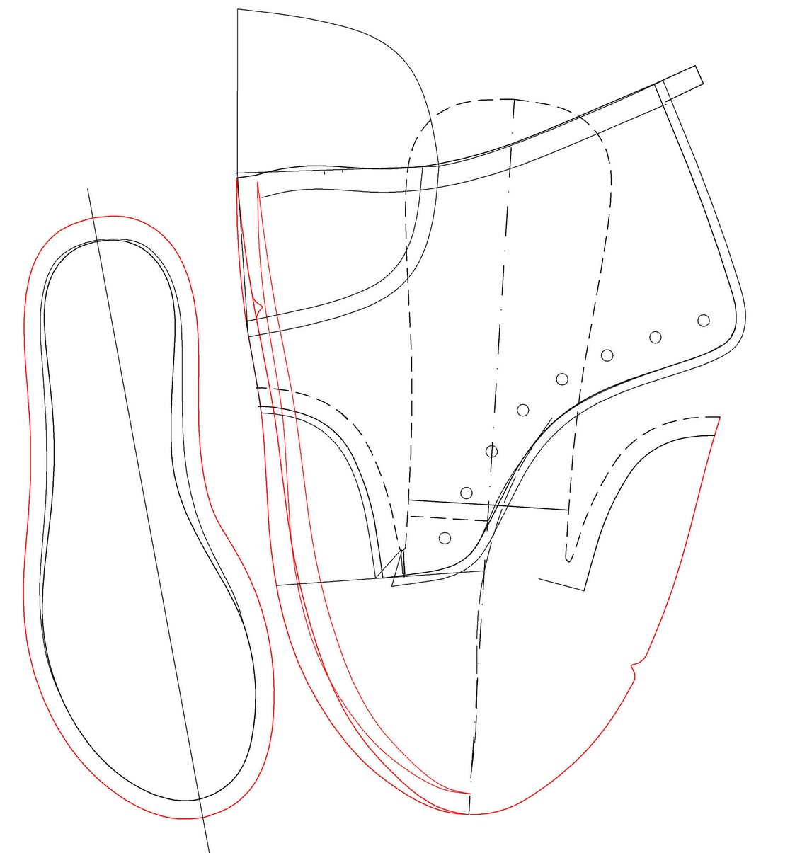 Digital Shoes Patterns Lace up Boots JPG All Sizes Comfortable | Etsy