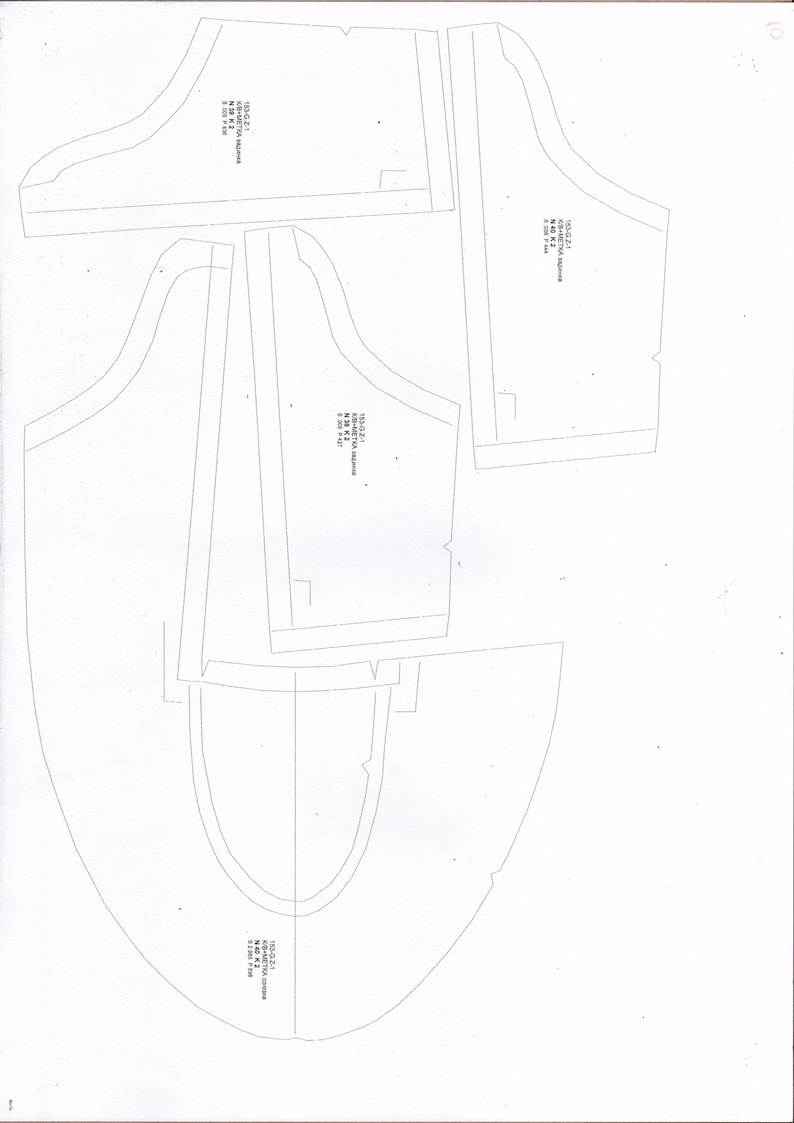 Shoes Digital Patterns Woman Elegant Loafer PDF All Sizes - Etsy