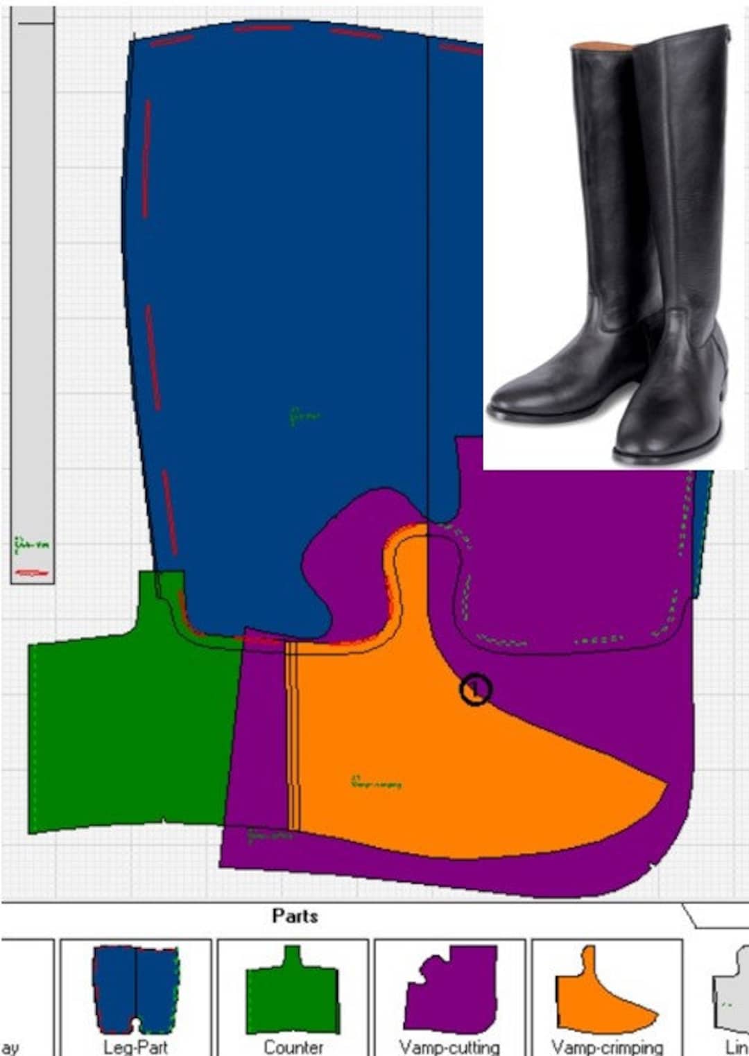 Digital PDF DXF Pattern High Knee Boots Riding Cavalry - Etsy