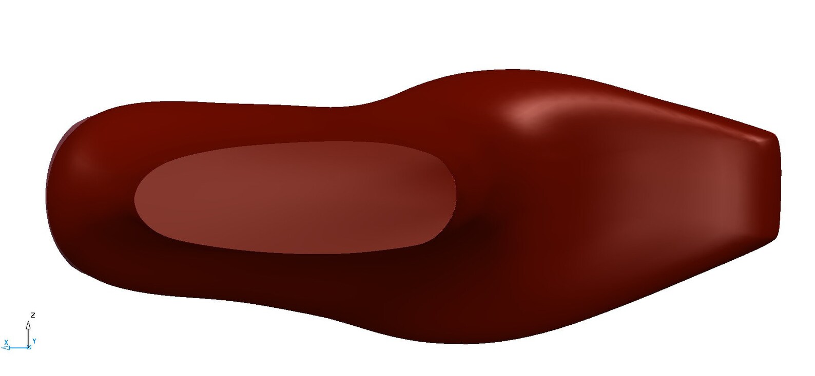 Digital 3d Model Square Toe Shoe Last High Heel 12 Sm Size 40 - Etsy