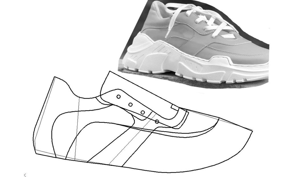 Digital Sneakers Pattern Shoe Making PDF Ready to Print Women All Sizes ...