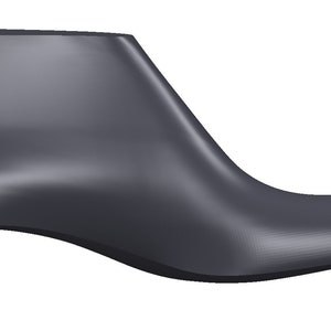 Digital 3d Model Shoe Last Boots Square Toe Shape - Etsy