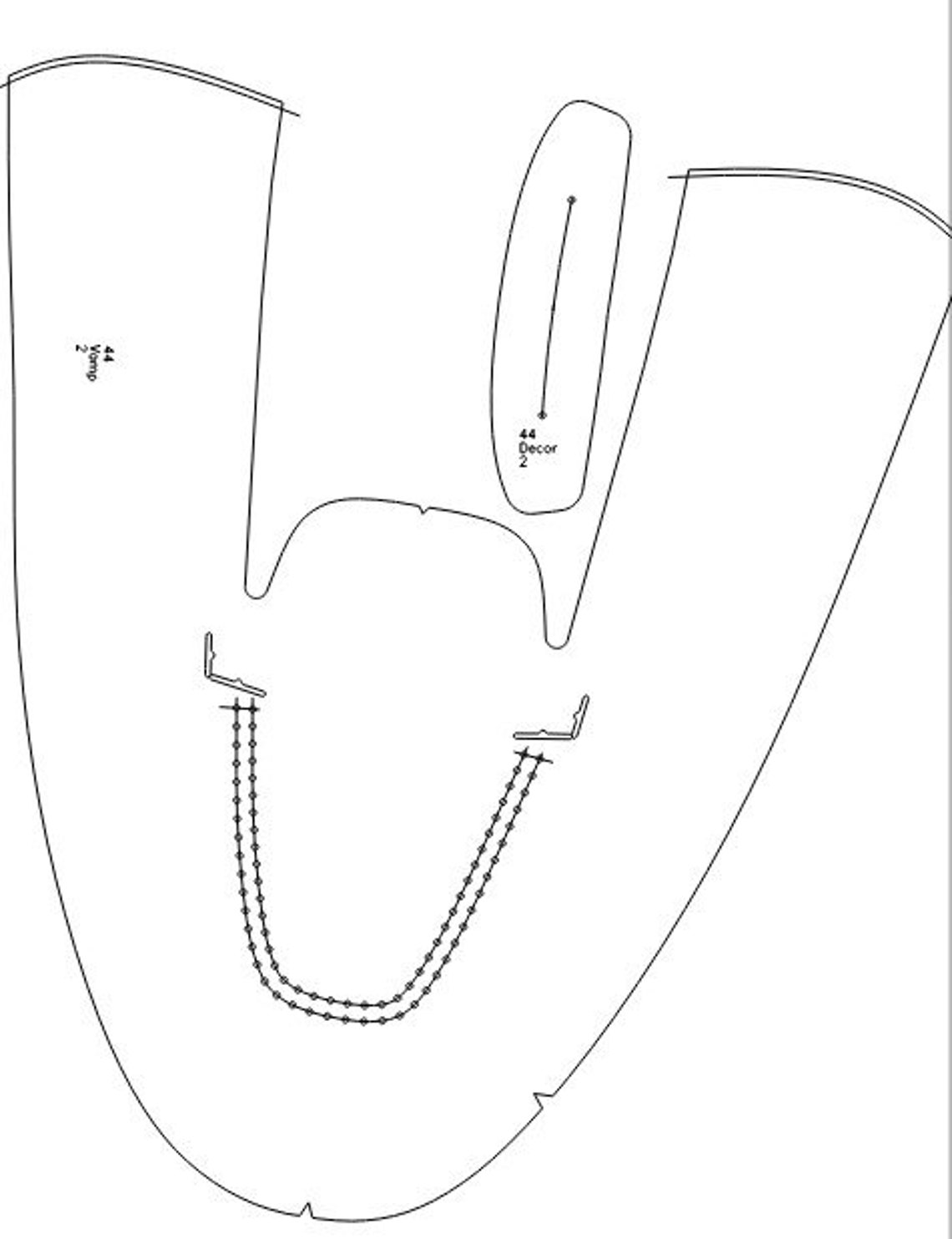 Digital Personal PDF DXF Pattern Loafer Shoes Shoemaking 44 Size - Etsy