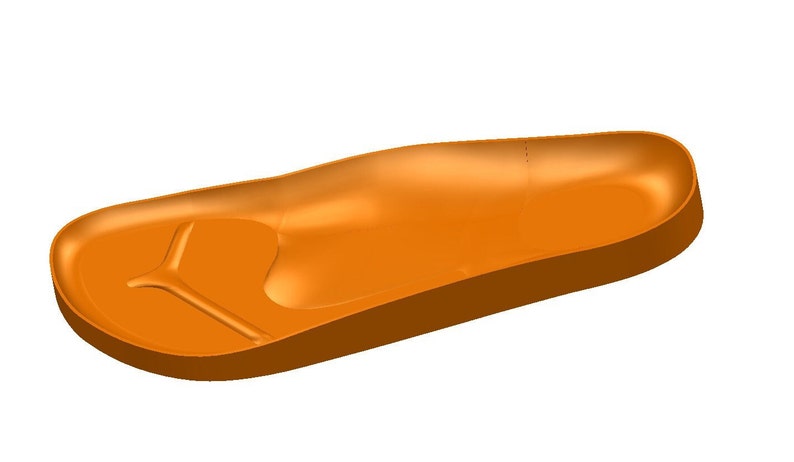 Digital 3d Insole Ergonomic Orthotic Sole Model - Etsy