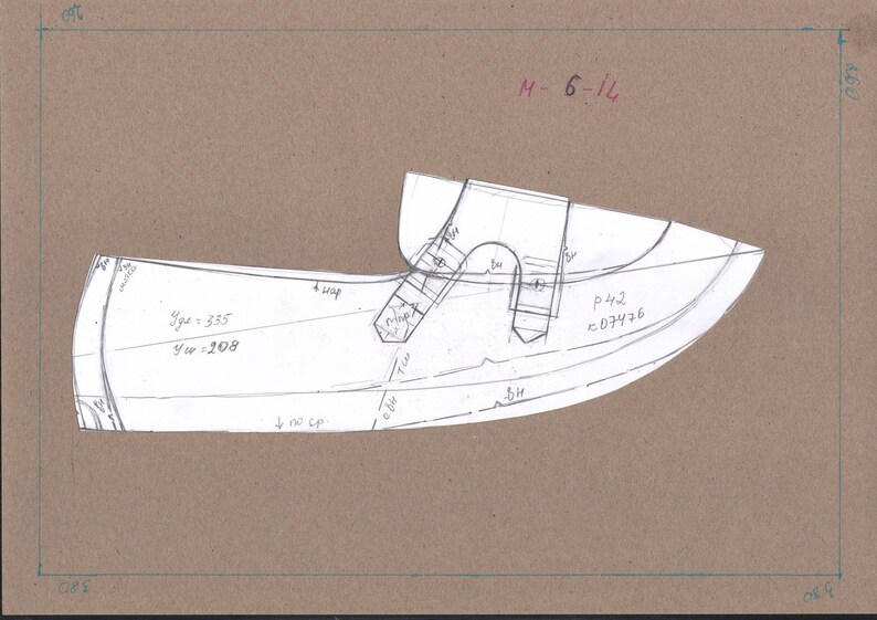 Digital PDF Pattern Monk-loafer Shoes Shoemaking All Sizes - Etsy