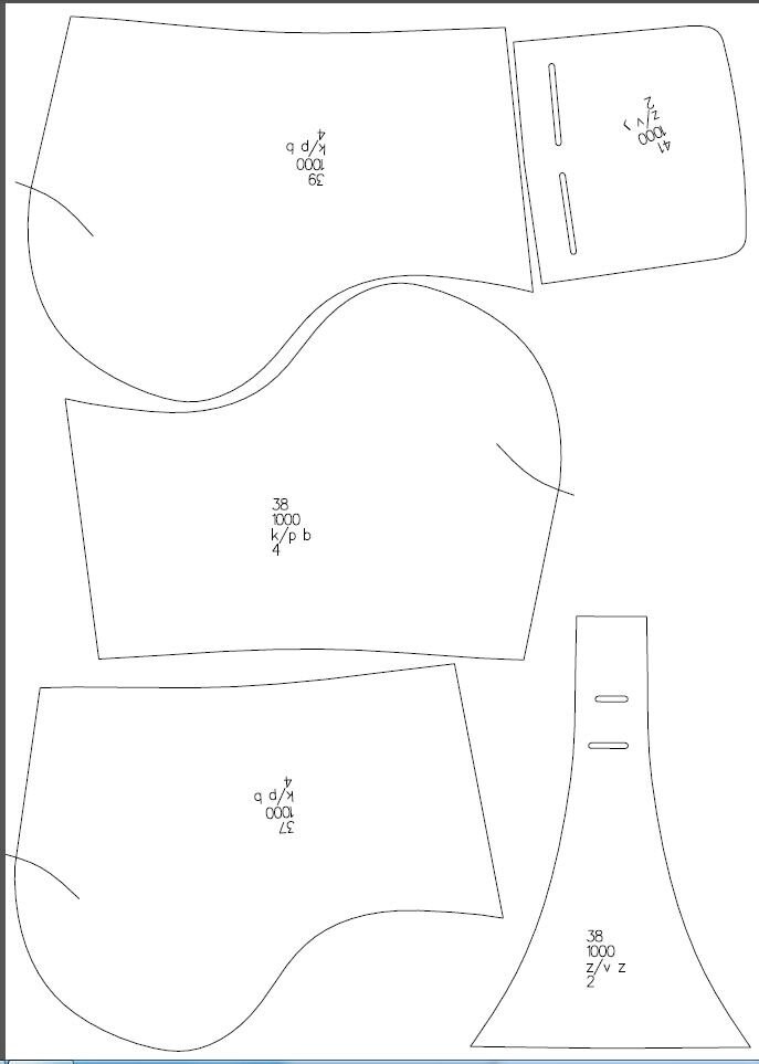 Digital Shoes Pattern Footwear Making PDF DXF Women All Sizes - Etsy