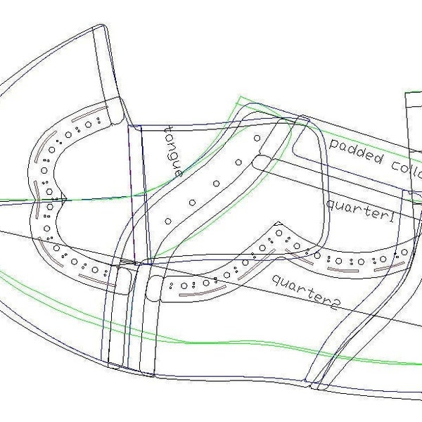 Chukka Boot Pattern - Etsy