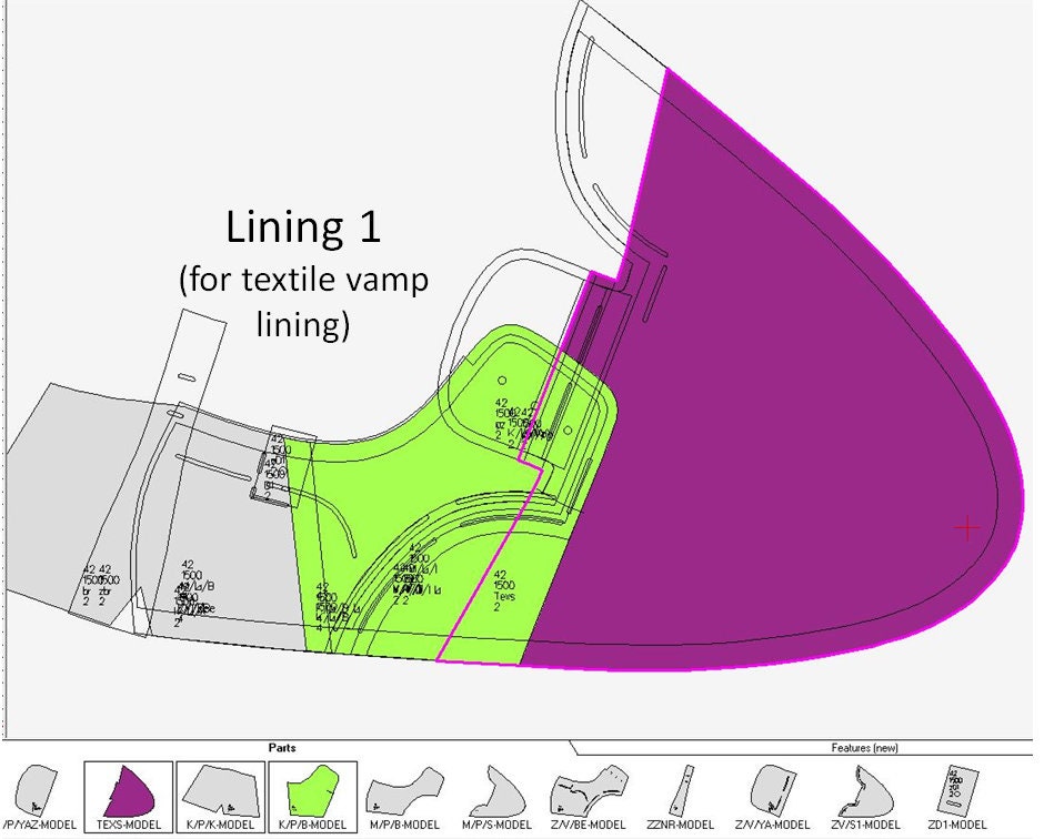 Digital Pattern Shoe Making PDF DXF Derby Men Shoes All Sizes - Etsy