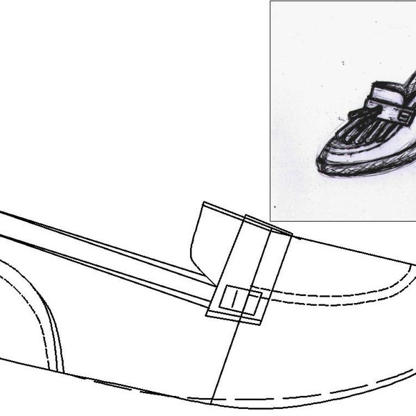 Loafer Pattern - Etsy