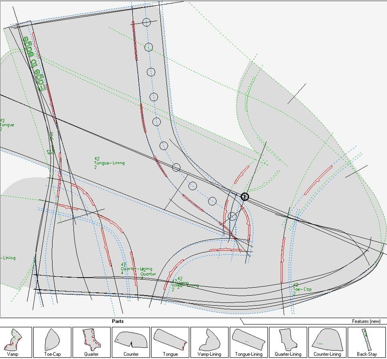 Digital 2d Pattern PDF DXF Lace up Boots Unisex All Sizes - Etsy