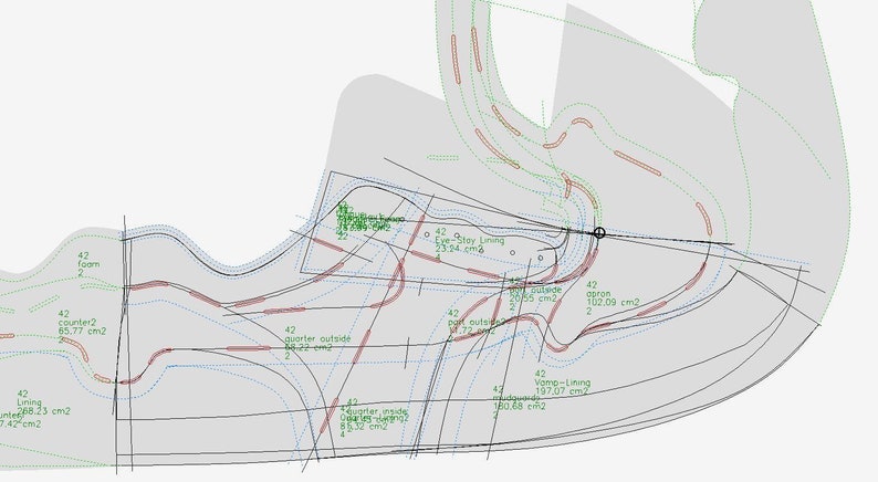 Digital Project Sneakers Making Patterns Shoe Last Size 41.5 - Etsy