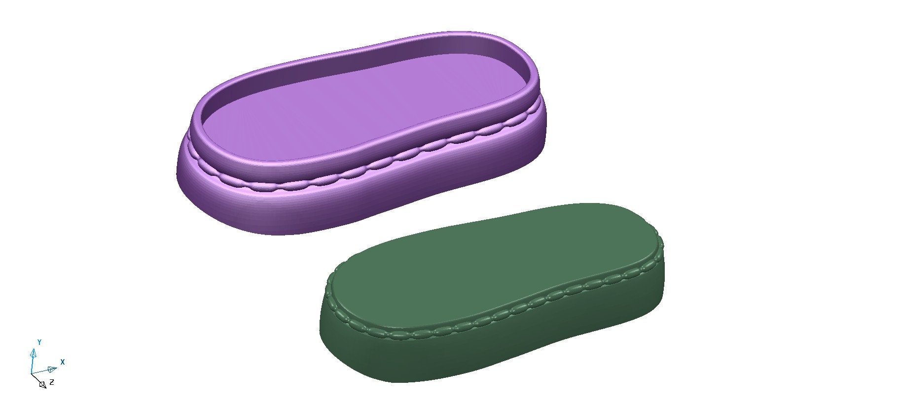 Digital 3d Model Doll Shoe Sole Stl Shoemaking - Etsy