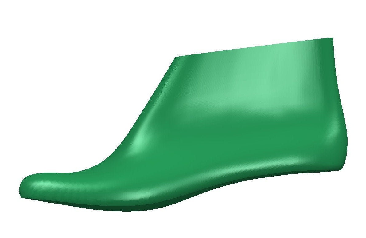 Digital 3d Model of the Shoe Last Heel Height 4 сm - Etsy