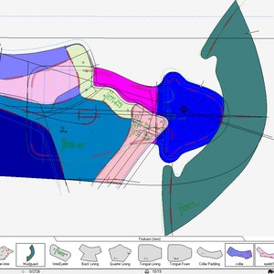 Digital PDF DXF Pattern Sneakers High Top Lace-up Boots All 19 Sizes - Etsy