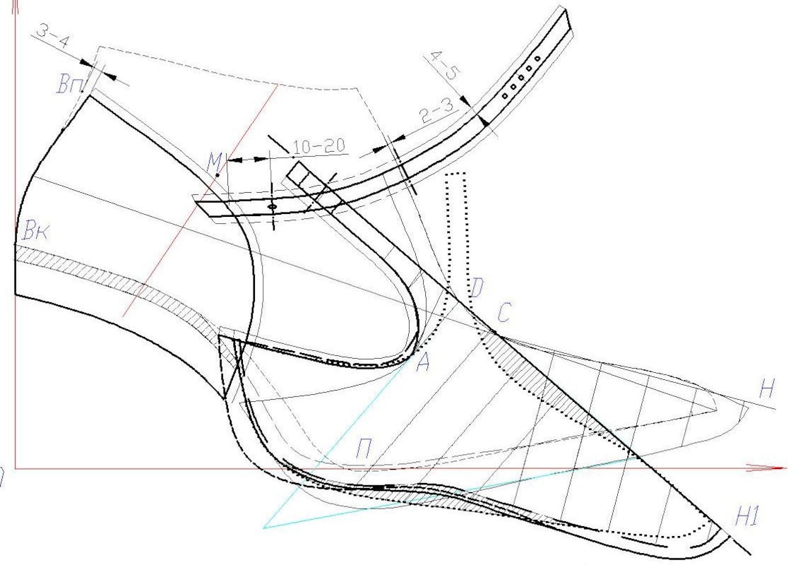 Women Shoes Design PDF Tutorial Guide How to Design Pumps Shoes Court ...