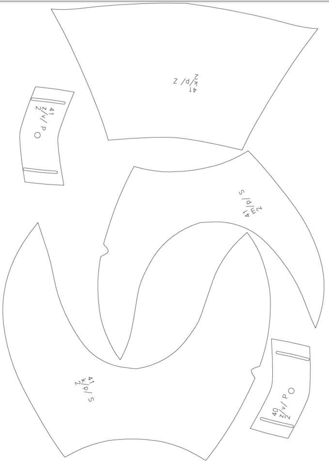 Digital Shoes Pattern Footwear Making PDF DXF Women All Sizes Shoes ...