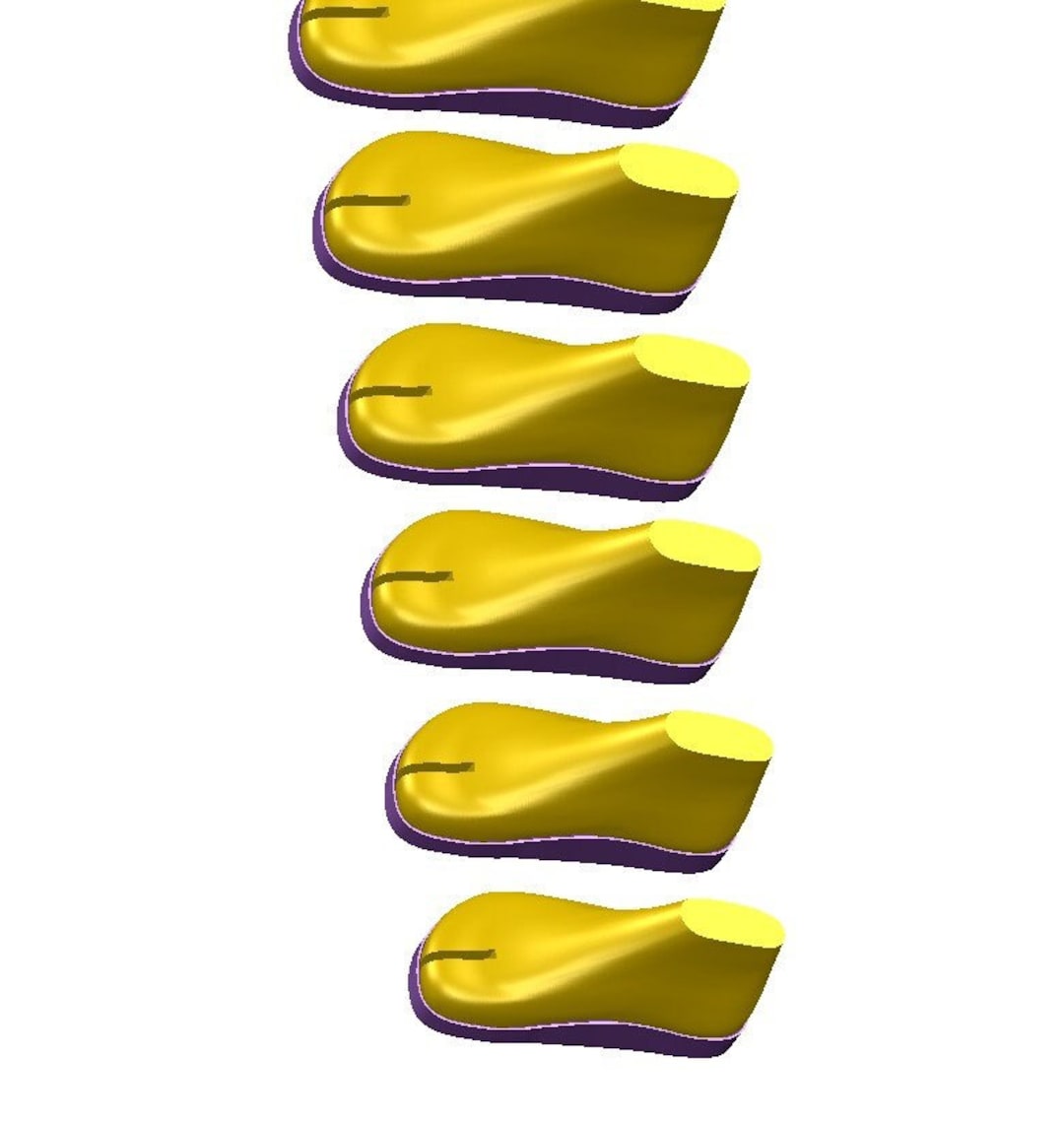 Digital 3d Project Ergonomic Shoe Last Orthotic Sole Model Anatomical ...