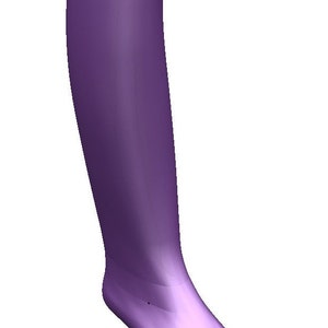 Digital 3d Model Boot-tree STL Riding Boots Shoe Last Design - Etsy