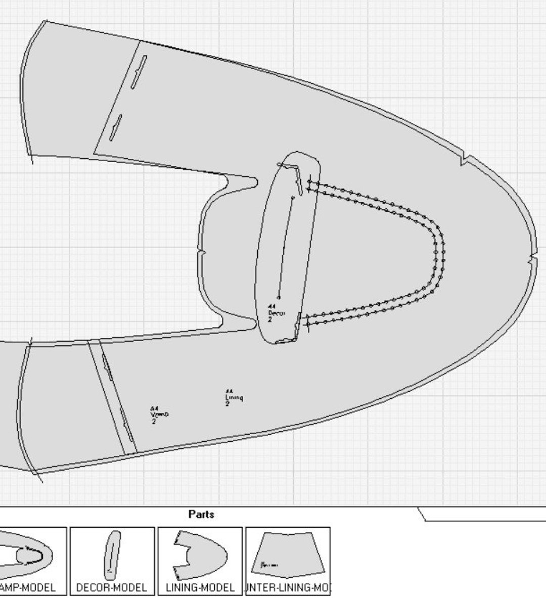 Digital Personal PDF DXF Pattern Loafer Shoes Shoemaking 44 Size - Etsy