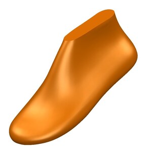 Digital 3d Model Barefoot Sandal Ergonomic Shoe Last Size 8 Wide - Etsy