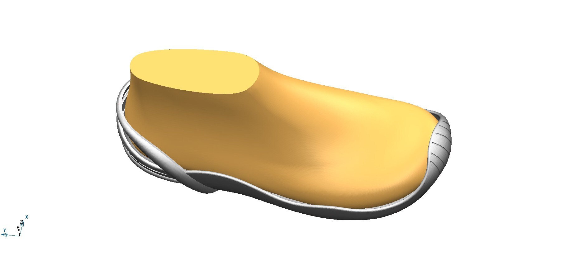 Digital 3d Sole Shoe Last Model Original Mould Shoe Sole Children ...