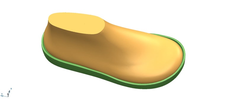 Digital 3d Sole Shoe Last Model Original Mould Shoe Sole Children ...