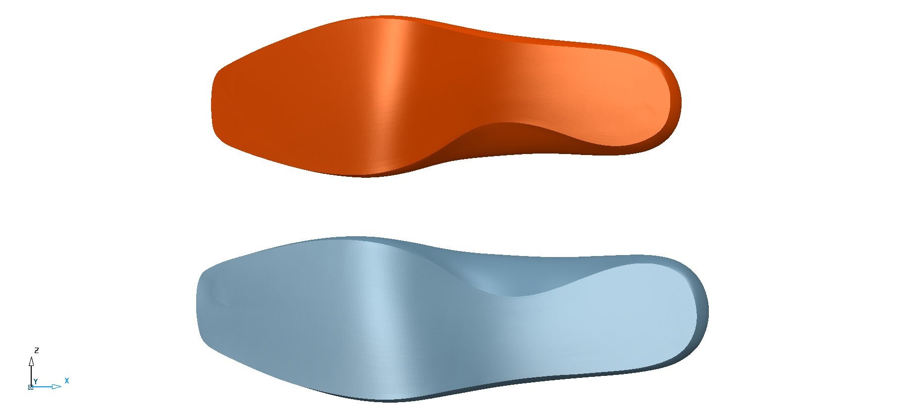 Digital 3d Model Square Toe Women Shoe Last Heel Height 6 Cm European ...