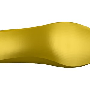 Digital 3d Model Women Shoe Last Low Heel Ballerina Loafer Oxford Shoes ...