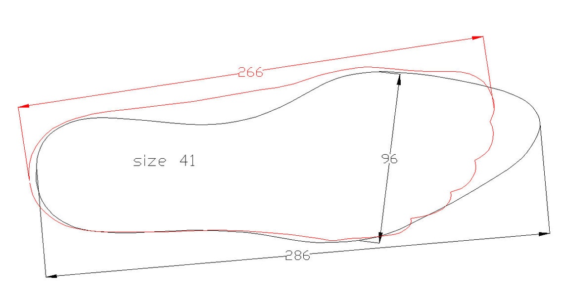 Digital PDF Pattern Loafer Shoes Shoemaking All Sizes - Etsy