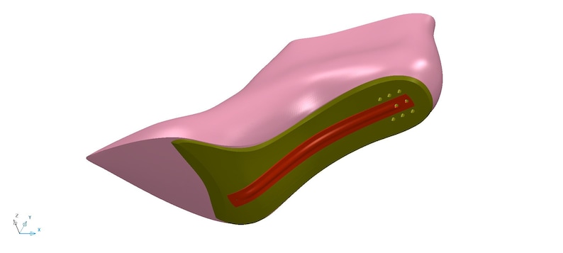 Digital STL Printable 3d Project Shoe Last Heel Insole Shank - Etsy