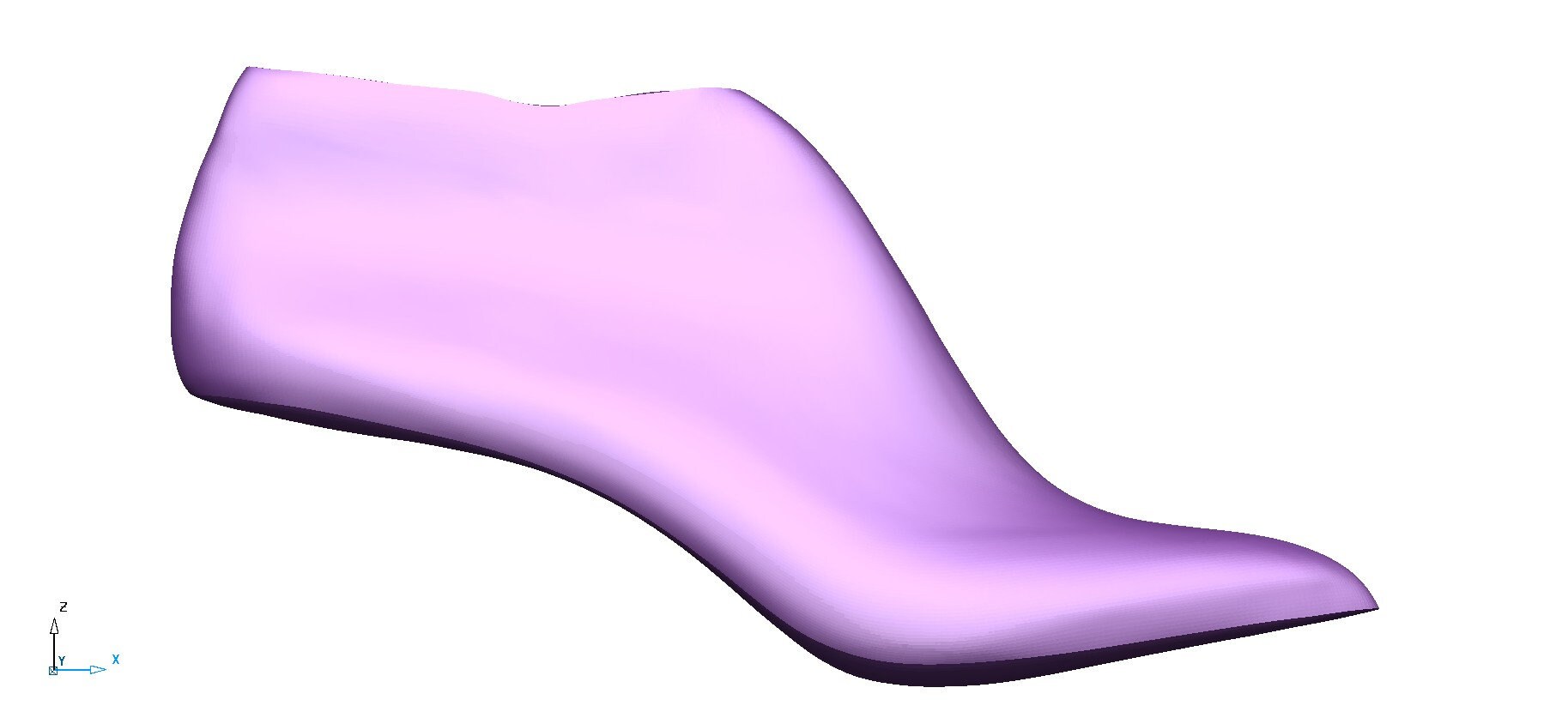 Digital Project 2d Pattern 3d Shoe Last Woman Lace-up Boots Size 40 - Etsy