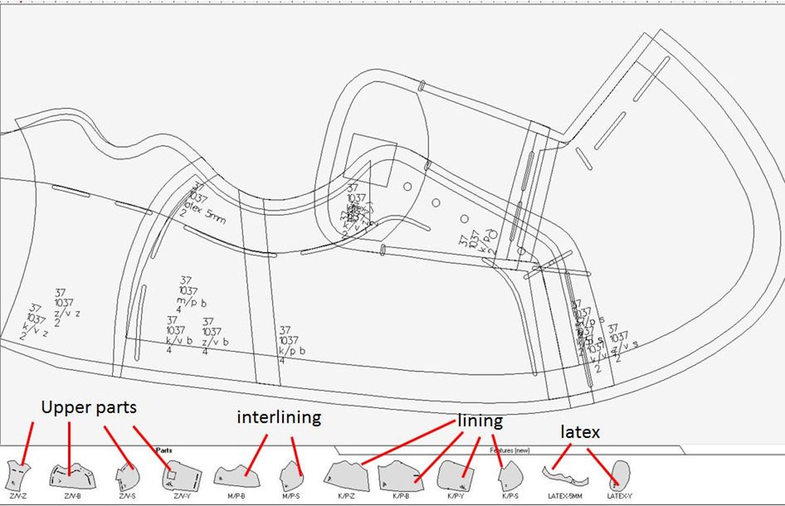 Digital Sneakers Pattern Shoe Making PDF DXF Women All Sizes - Etsy