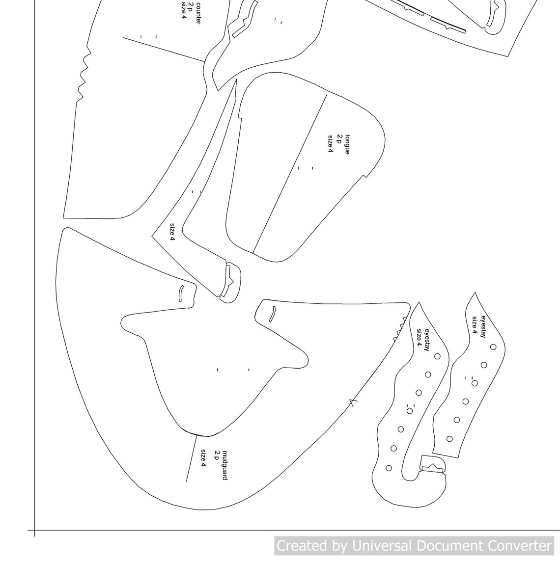 Sneakers Digital Pattern Shoe Making JPG Women All Sizes - Etsy