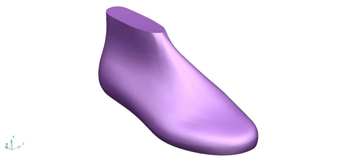 Digital 3d Model Universal Classical Shoe Last Any Size Cut - Etsy