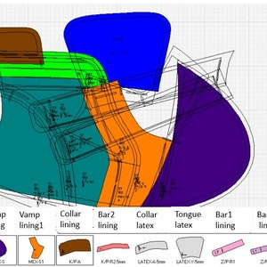 Digital Boots Pattern Shoe Making PDF DXF Women All Sizes Boots Velcro ...