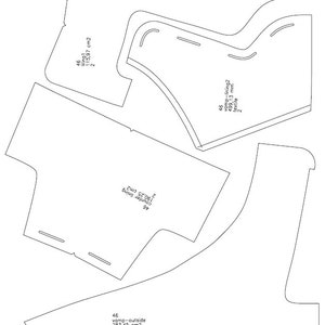 Digital 2d Pattern PDF Chelsea Boots Men 39,40,41,42,43,44,45,46 Sizes ...