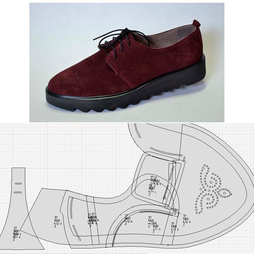 Digital 2d Pattern PDF DXF Men Sandals Men All Sizes - Etsy