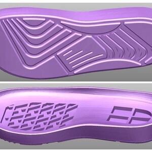 Digital 3d Sole Shoe Last Model Original Mould Shoe Sole Children ...