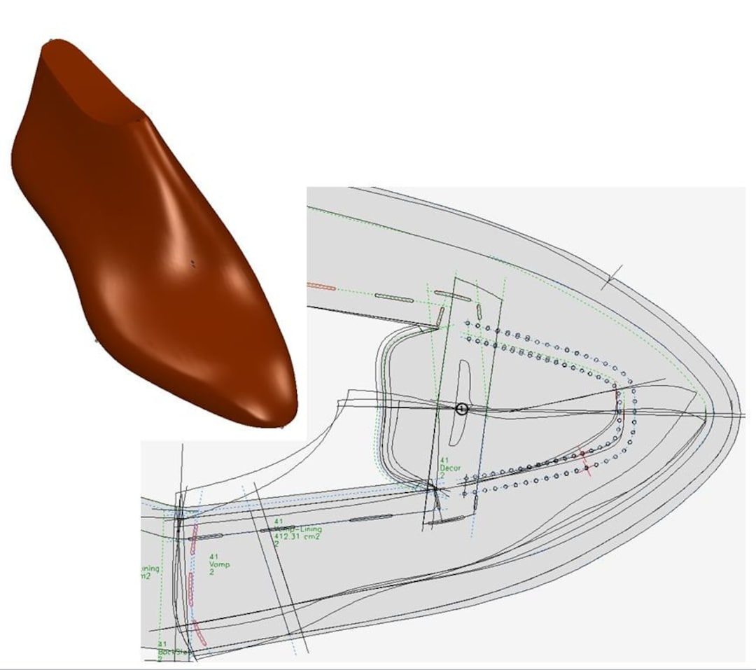 Digital Project 3d Last PDF Pattern Loafer Shoes Footwear Making Any ...