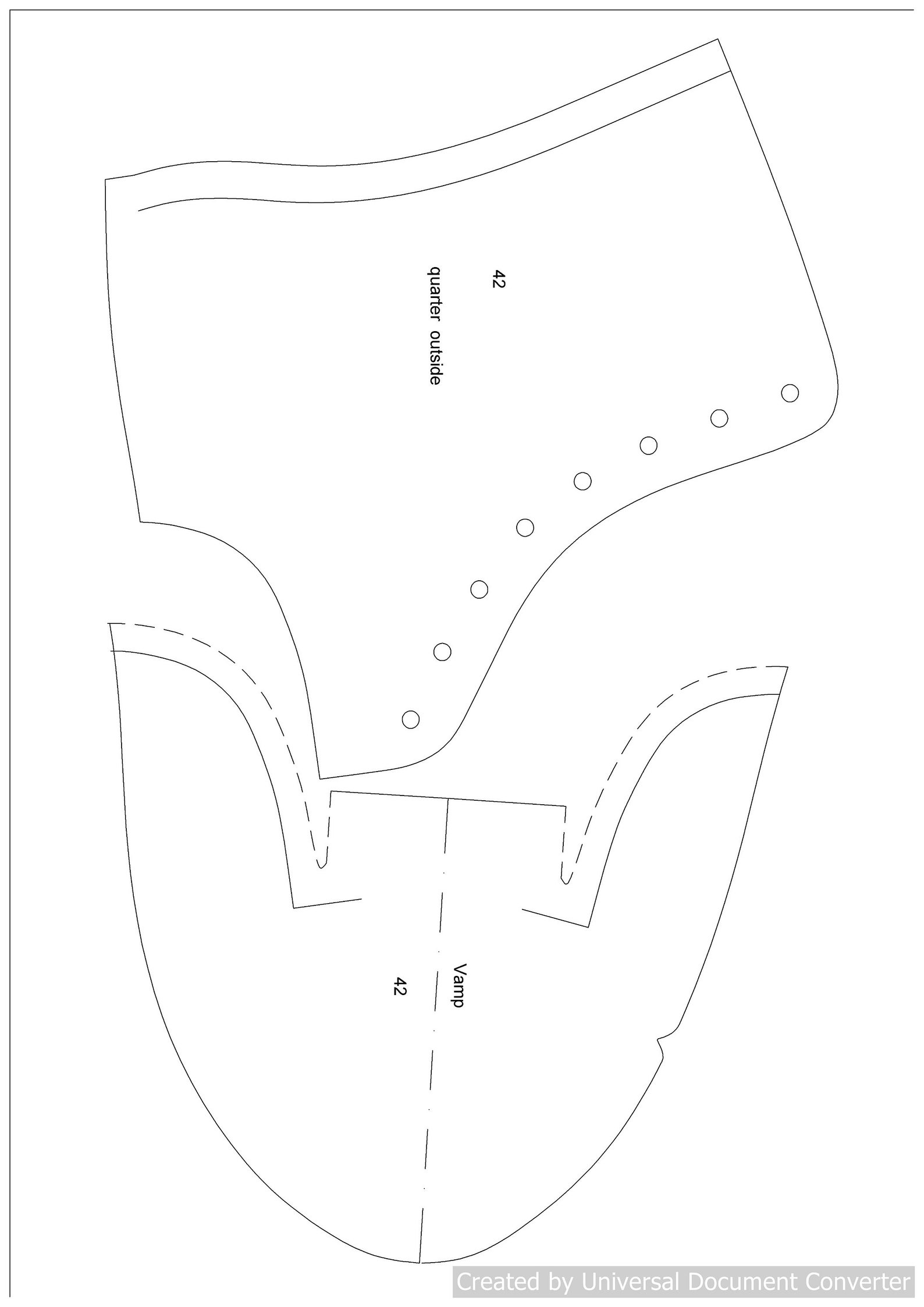 Digital Shoes Patterns Lace up Boots JPG All Sizes Comfortable | Etsy