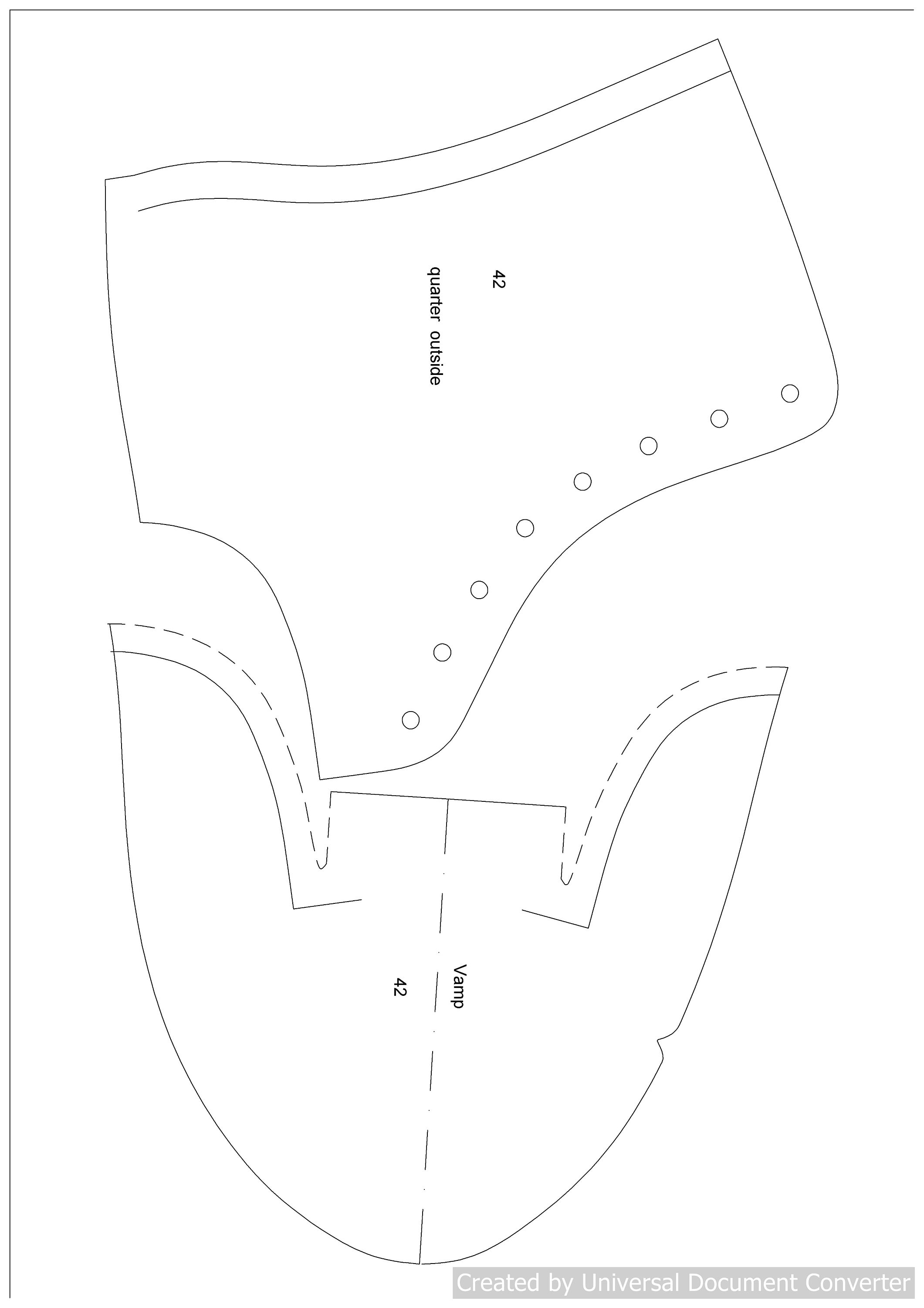 Digital Shoes Patterns Lace up Boots JPG All Sizes Comfortable | Etsy