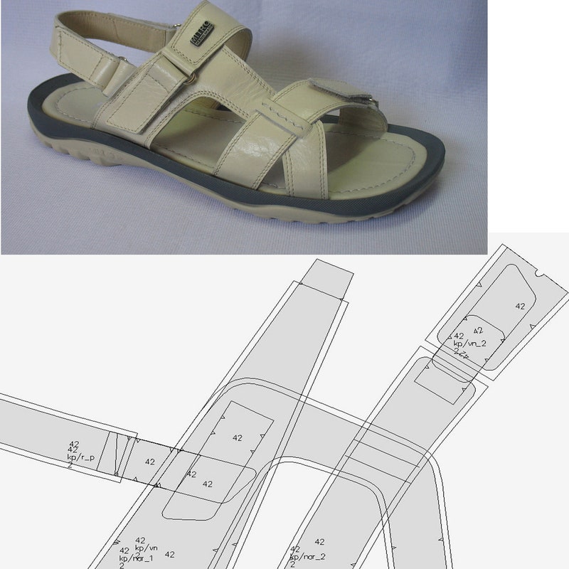 Leather Sandal Pattern - Etsy