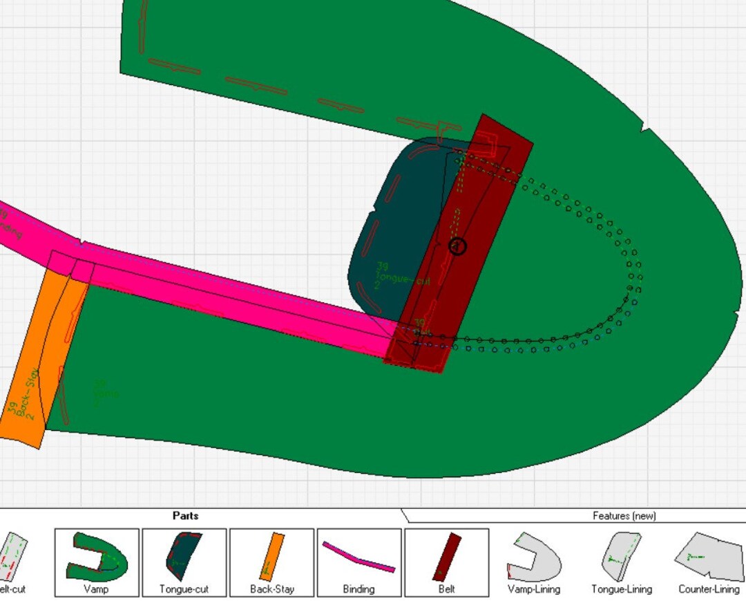 Digital PDF DXF Pattern Loafer Shoes All Sizes Printable A4 - Etsy