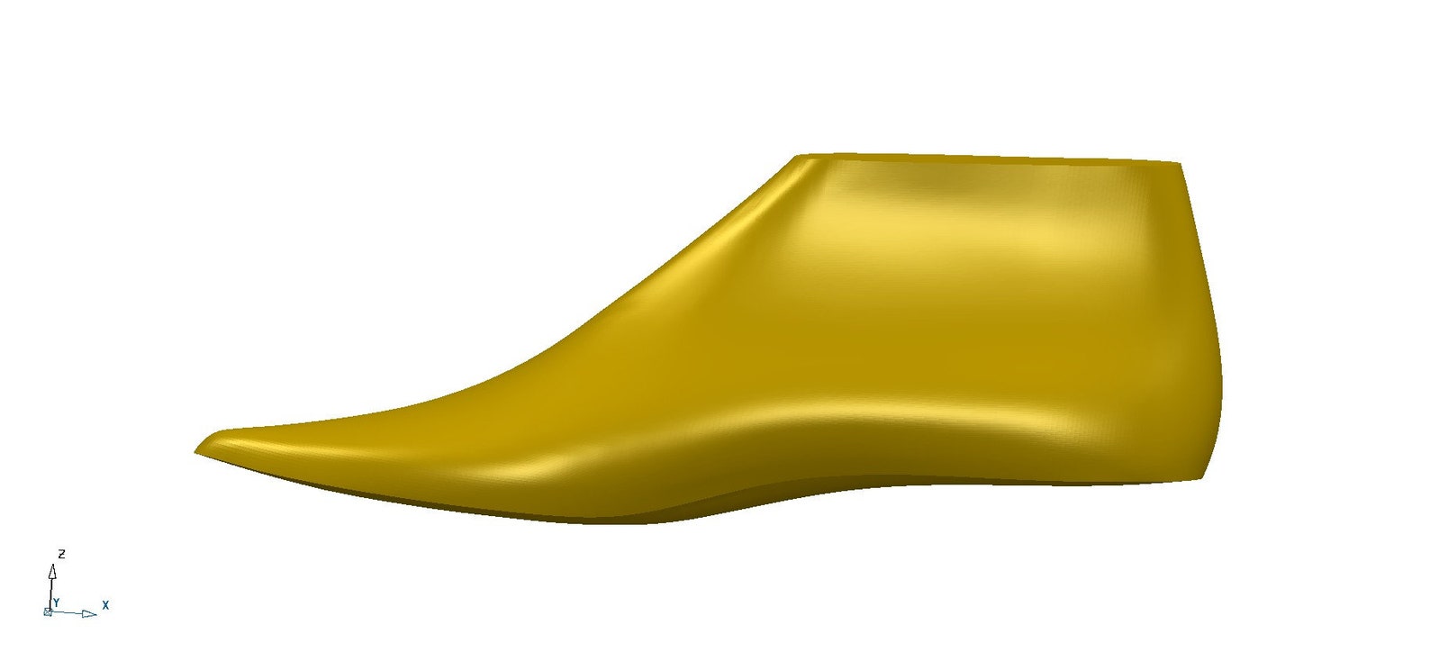 Digital 3d Model Women Shoe Last Low Heel Ballerina Loafer - Etsy