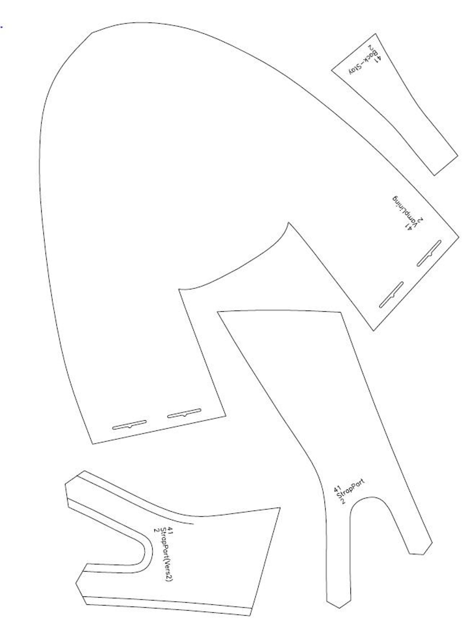 Digital PDF Pattern Monk-loafer Shoes Shoemaking All Sizes - Etsy Finland